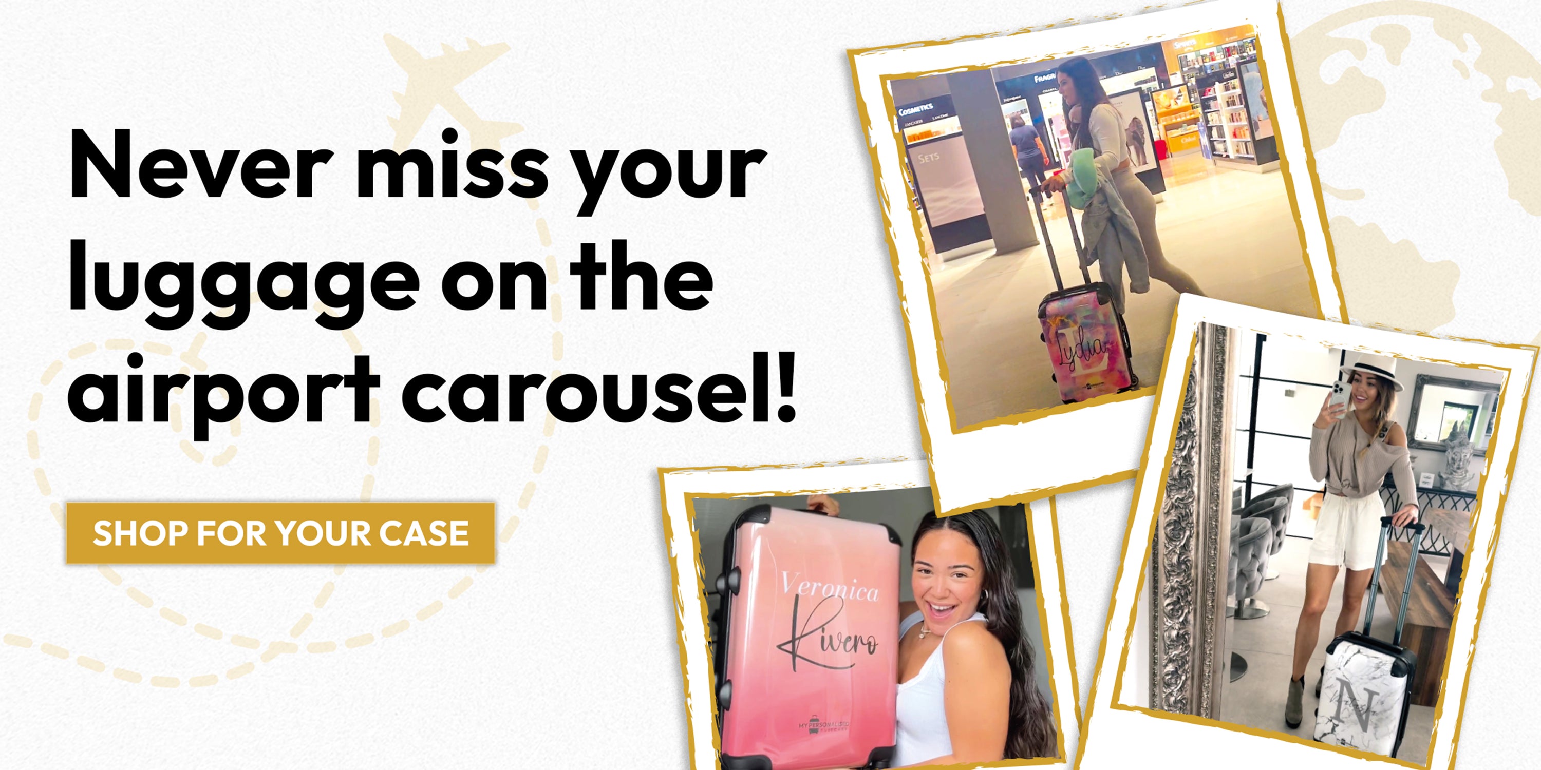 My Personalised Suitcase - Personalised Luggage for Travel