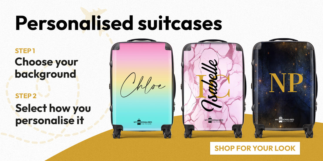 My Personalised Suitcase - Personalised Luggage for Travel