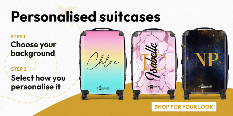 My Personalised Suitcase - Personalised Luggage for Travel