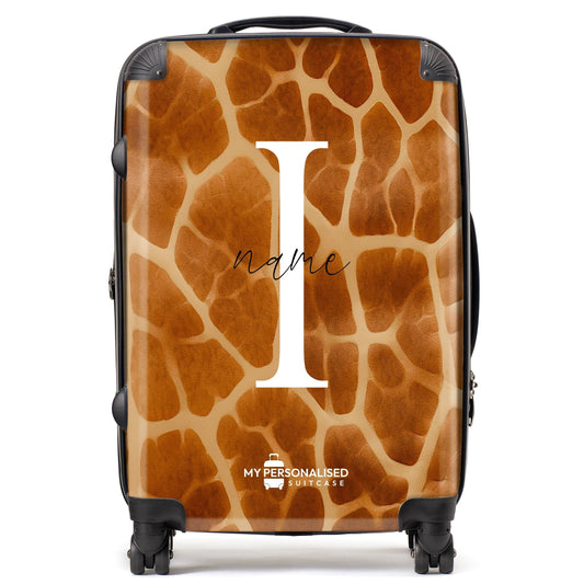 Personalised Animal Print Suitcases | Leopard Print Travel Case – My ...