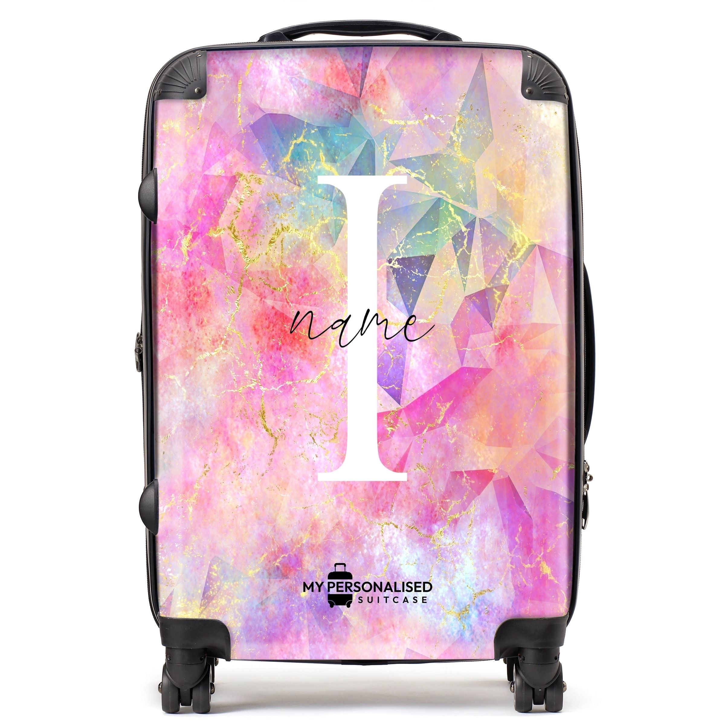 Personalised Opal Pattern Suitcase - 6 – My Personalised Suitcase