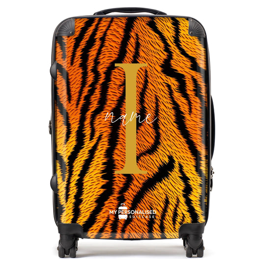 Personalised Animal Print Suitcases | Leopard Print Travel Case – My ...